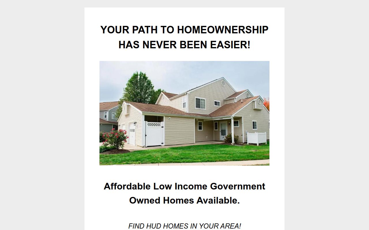 VACANT HOMES TO OWN